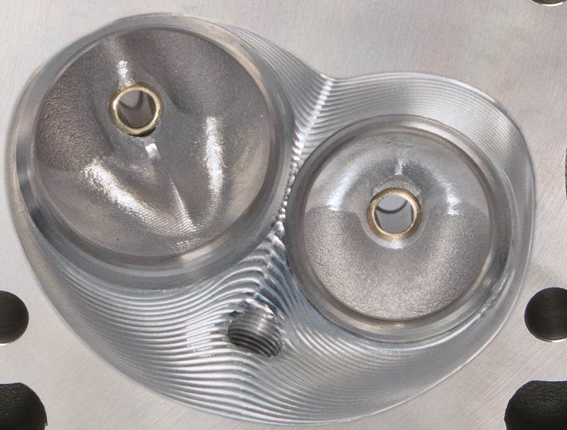 335cc BBC Rectangle Port Cylinder Head