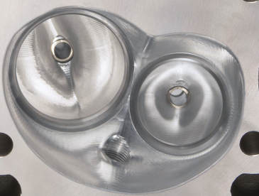 385cc BBC Rectangle Port Cylinder Head